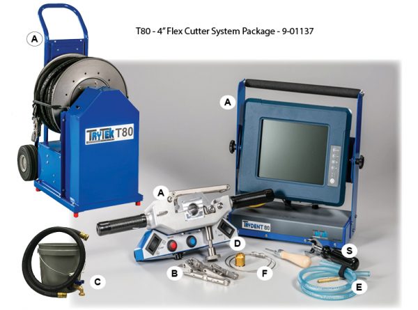 T80 Small Pipe Lateral Reinstatement Cutter - TRY TEK Machine Works, Inc.