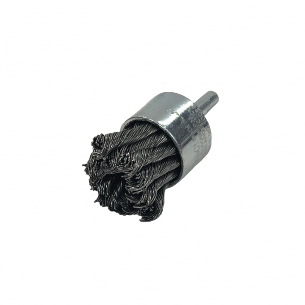 Wire Cup Brush - 1/4" Shank - TRY TEK Machine Works, Inc.